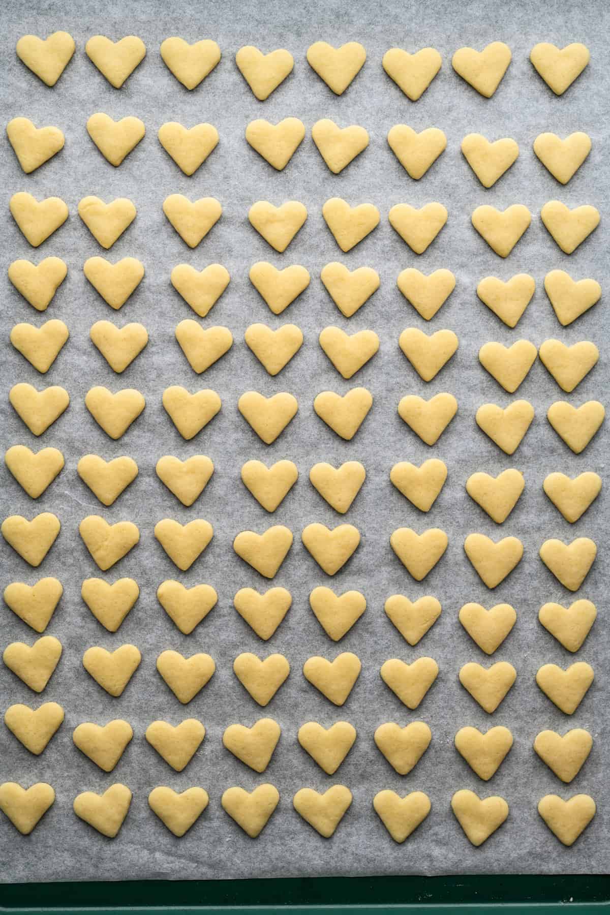 Mini Heart Sugar Cookies - Crowded Kitchen